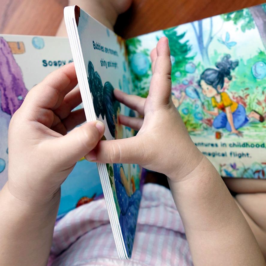 What Are Bubbles Poem Board Book for Babies and Toddlers - Etsy