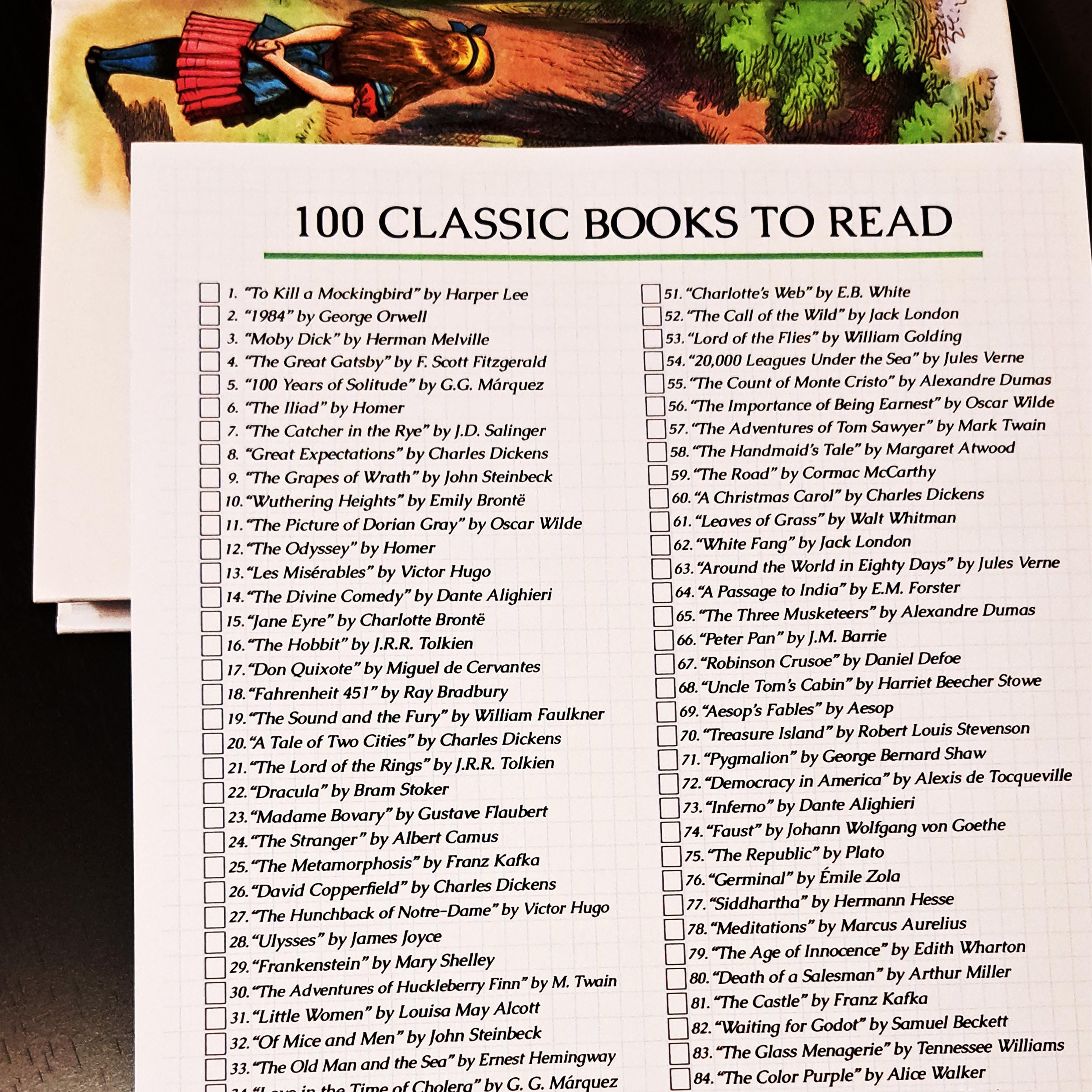 100 Classic Books to Read | Books List | Best Classic Books | Reading ...