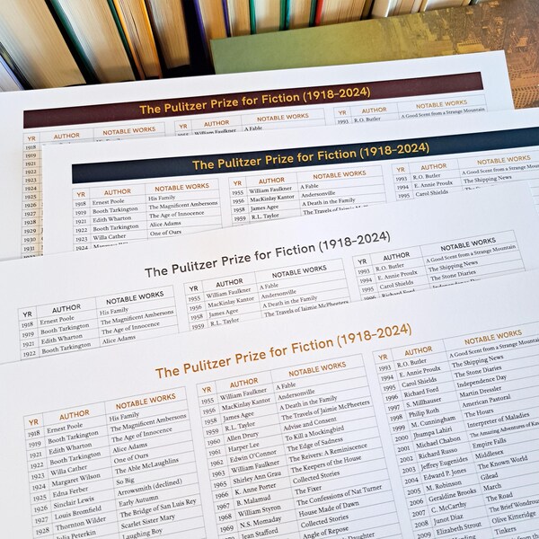 Pulitzer Prize - Etsy
