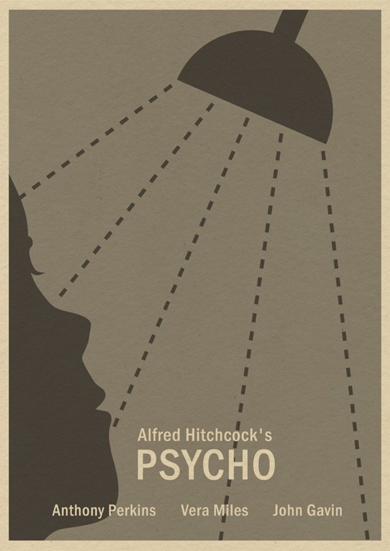 PSYCHO Limited Edition Print - Etsy