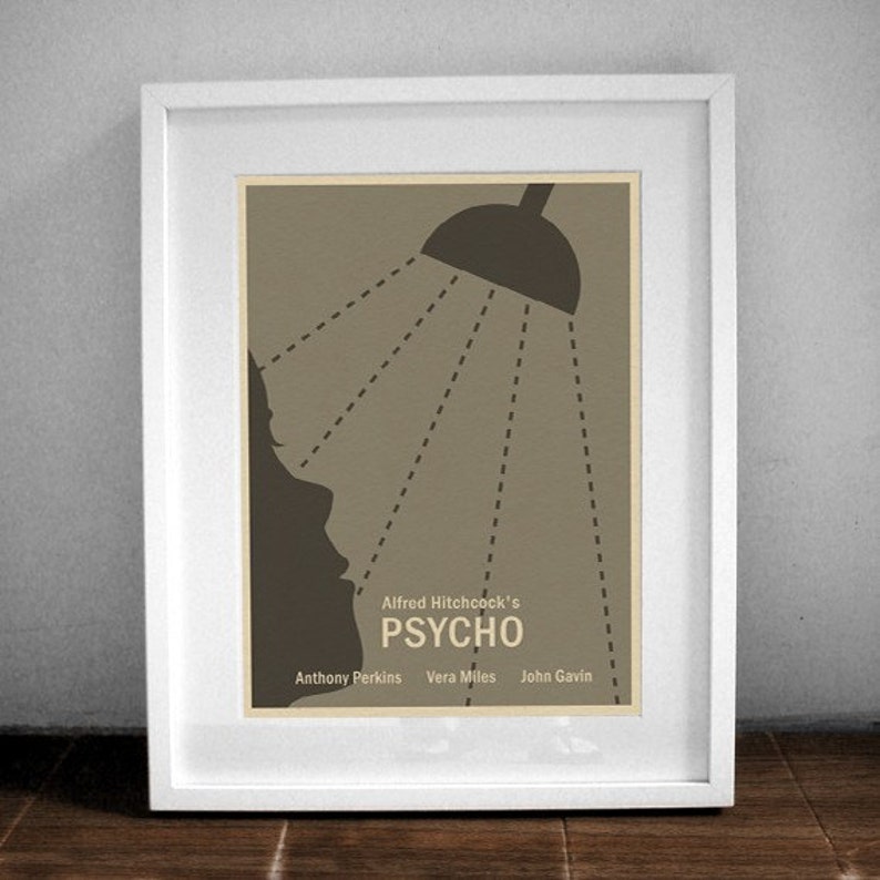 PSYCHO Limited Edition Print - Etsy