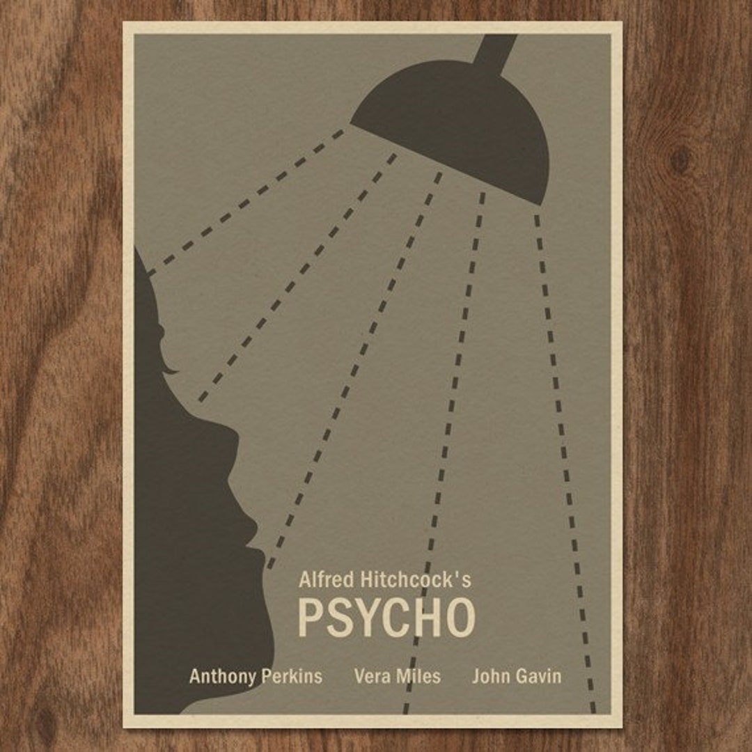 PSYCHO Limited Edition Print - Etsy