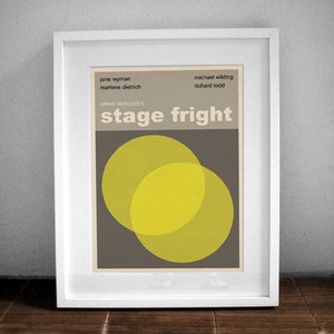 Alfred Hitchcock Stage Fright 16x12 Movie Poster Print - Etsy