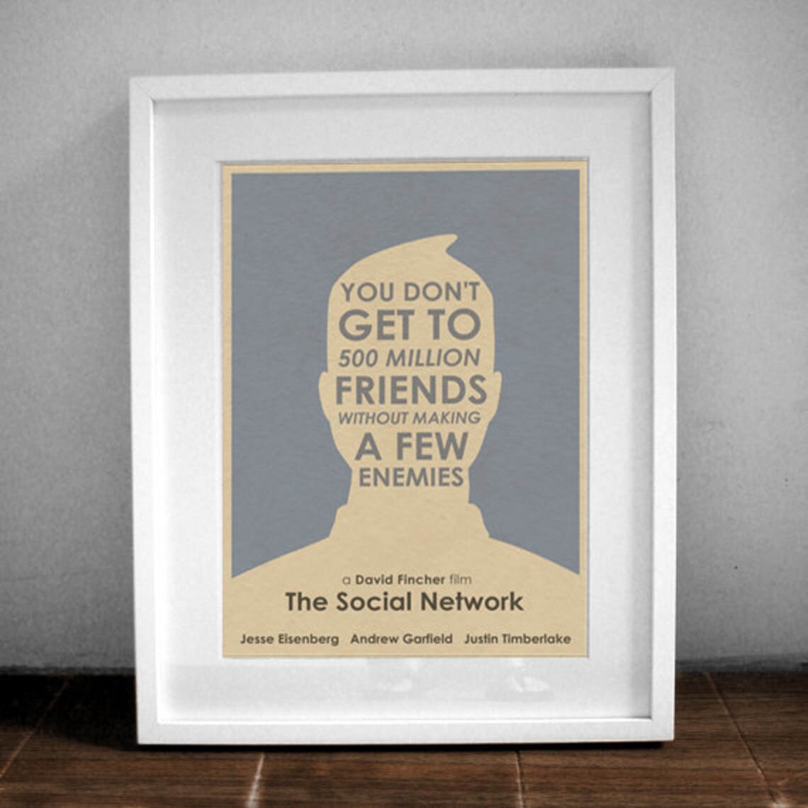 16x12 the Social Network Movie Poster Print - Etsy