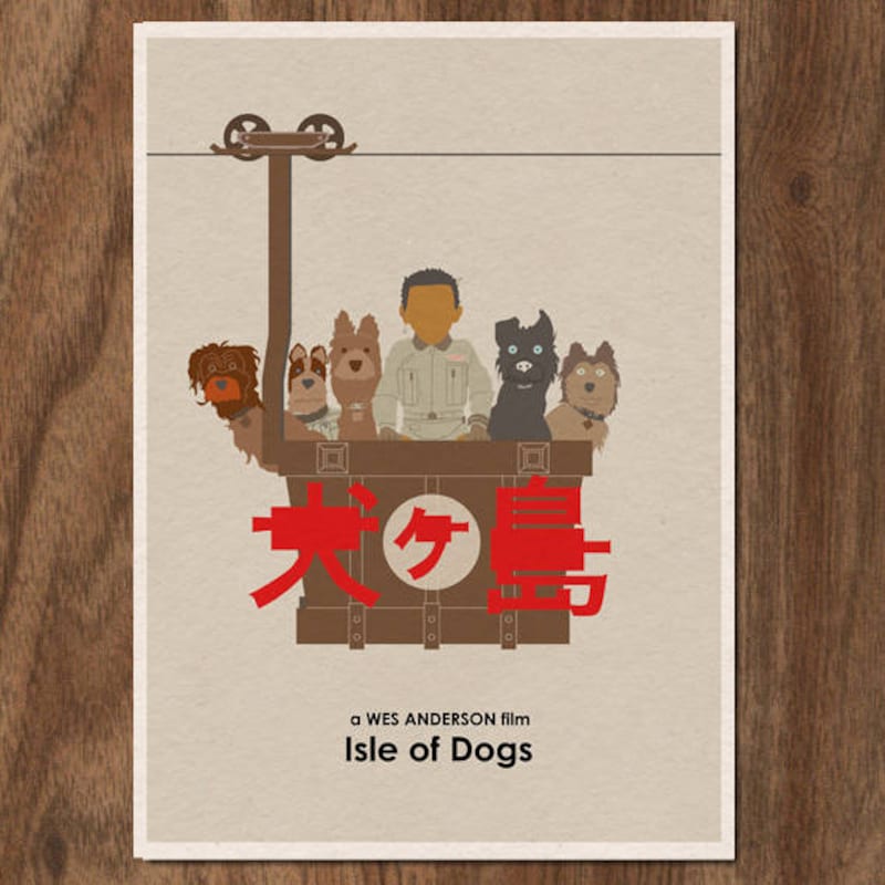 Isle of Dogs Poster - Etsy