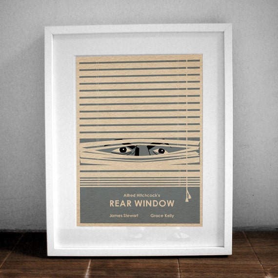 Rear Window Minimalist Poster