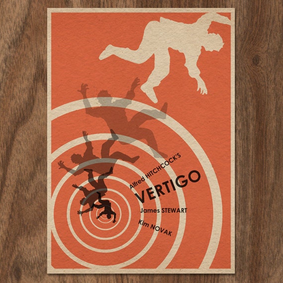 Alfred Hitchcock's VERTIGO Limited Edition Print - Etsy