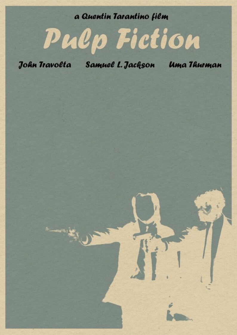 Pulp Fiction Limited Edition Print - Etsy