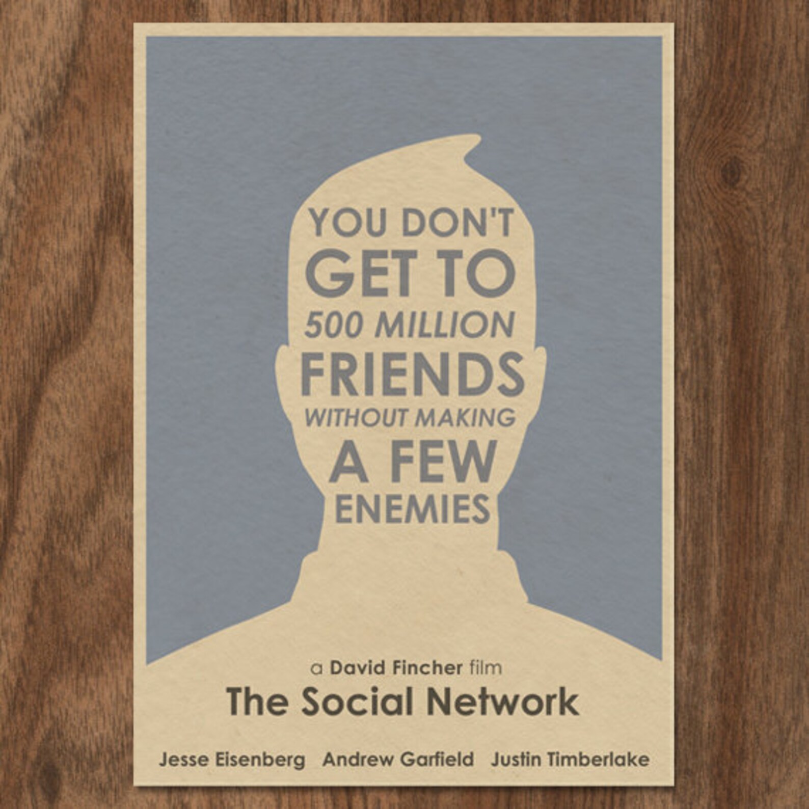 16x12 the Social Network Movie Poster Print - Etsy