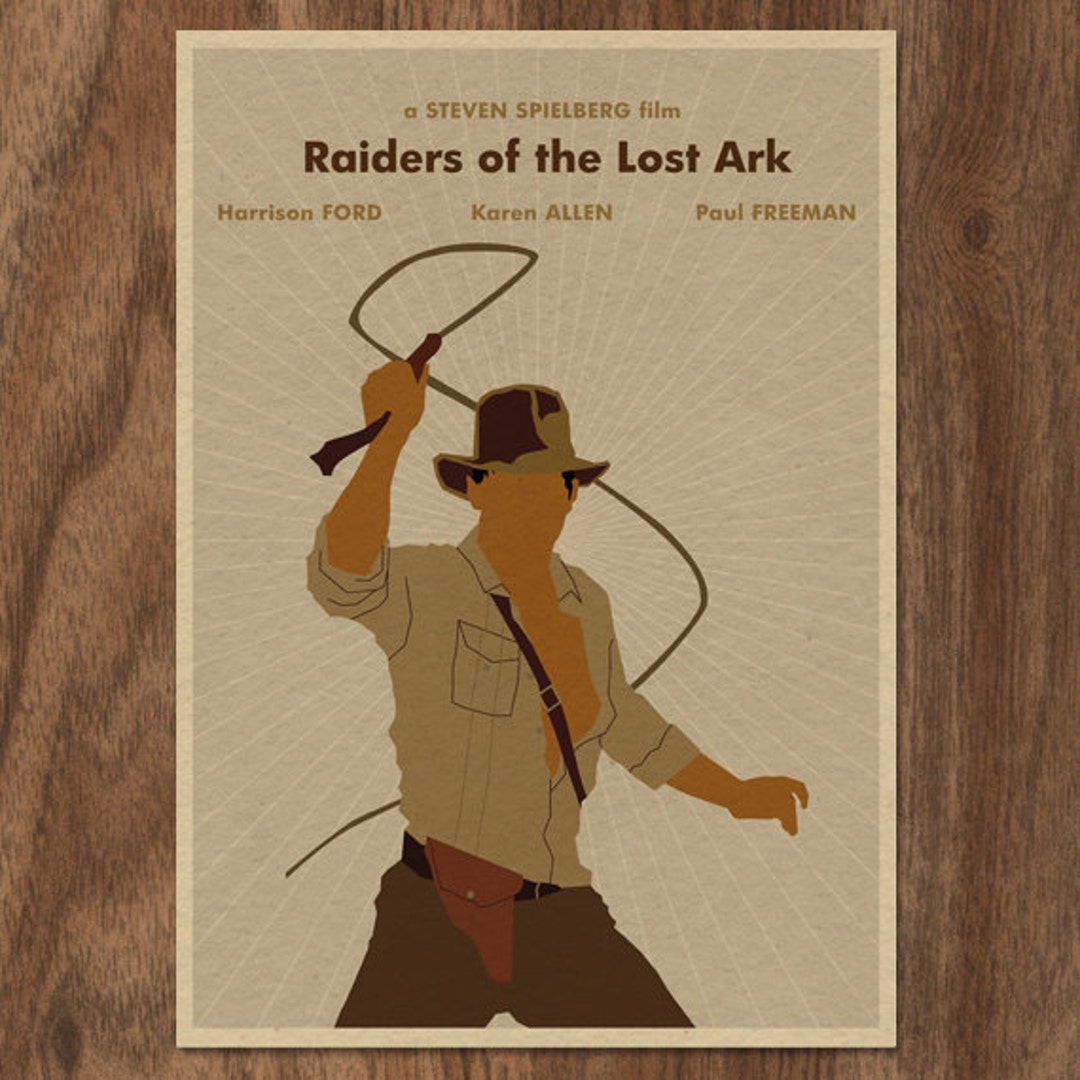 Indiana Jones and the Raiders of the Lost Ark 22x16 Poster Print - Etsy