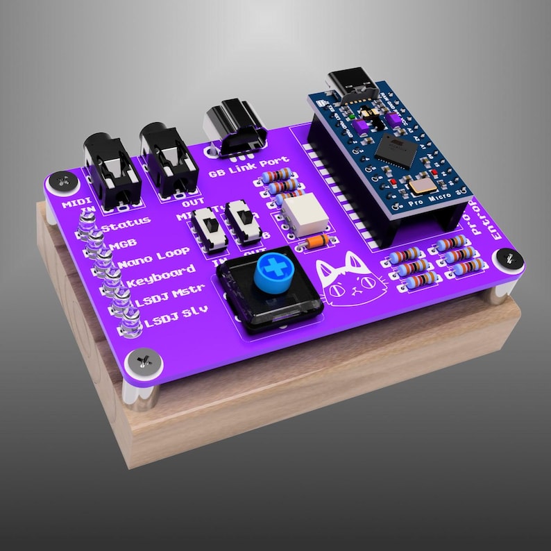Arduinoboy MIDI Controller for Gameboy- Promicrogal V1.1 - Etsy