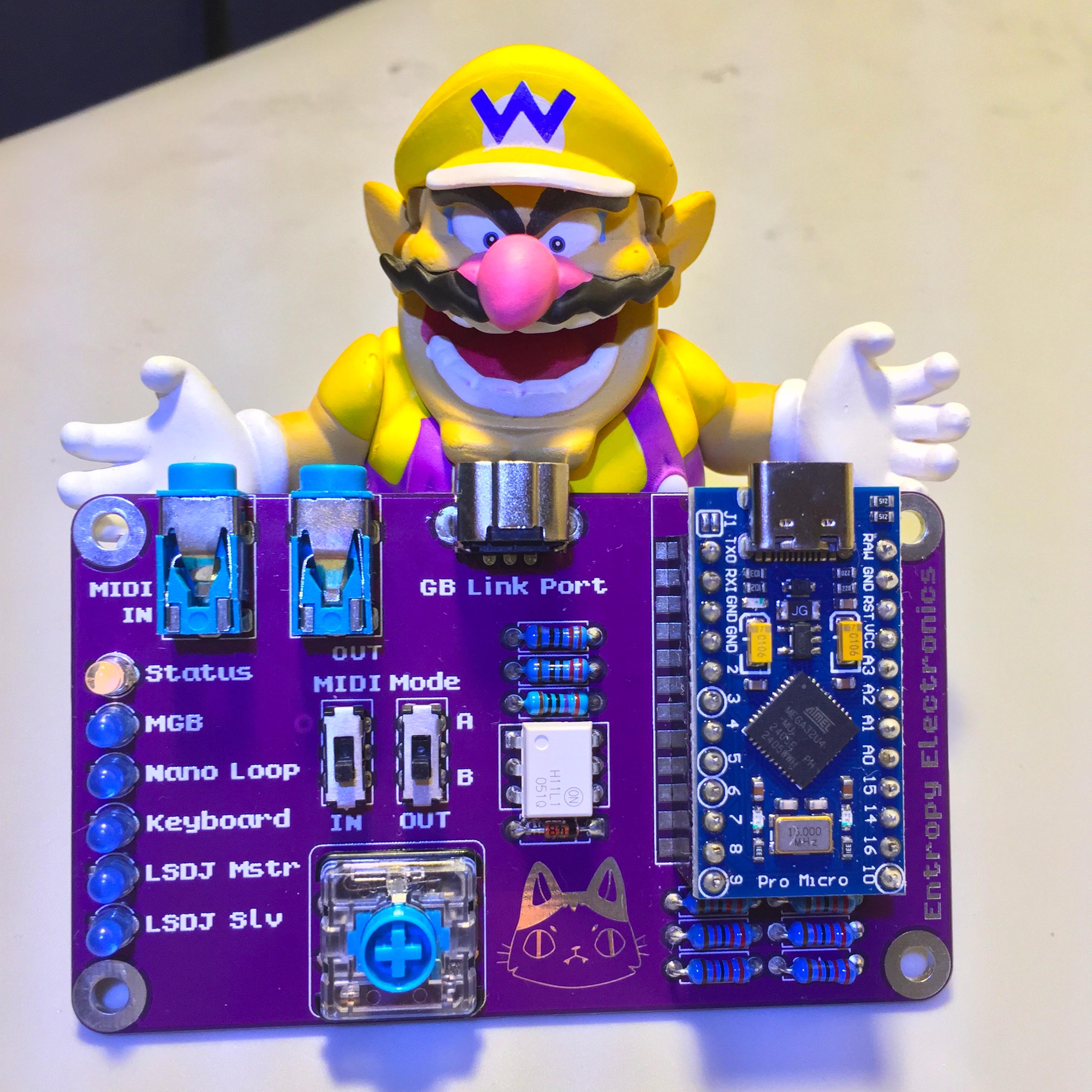 Arduinoboy MIDI Controller for Gameboy- Promicrogal V1.1 - Etsy