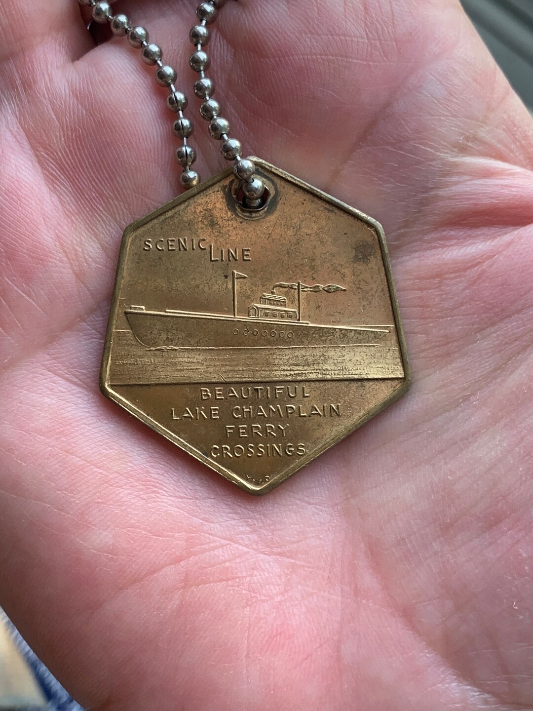 Lake Champlain Ferry Crossing Coin Collectable - Etsy