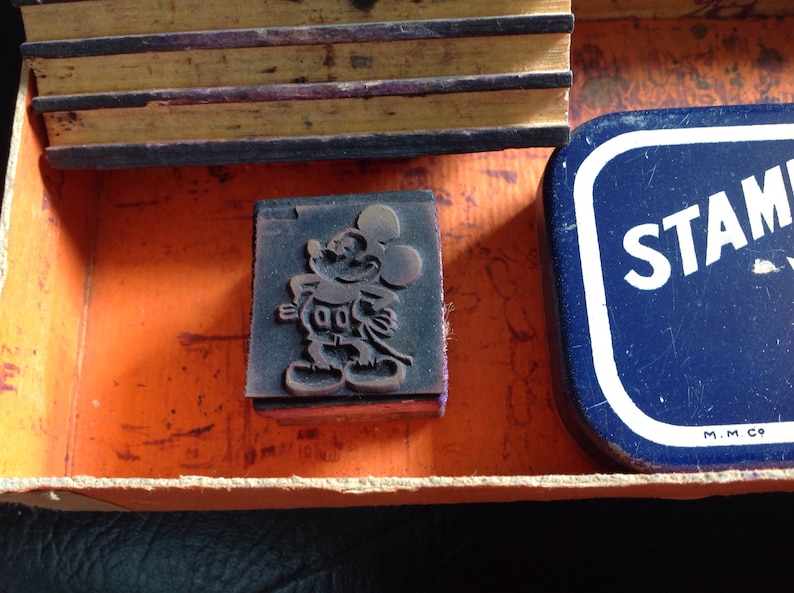 Vintage Collectable Mickey Mouse Stamp Set Made in Canada | Etsy