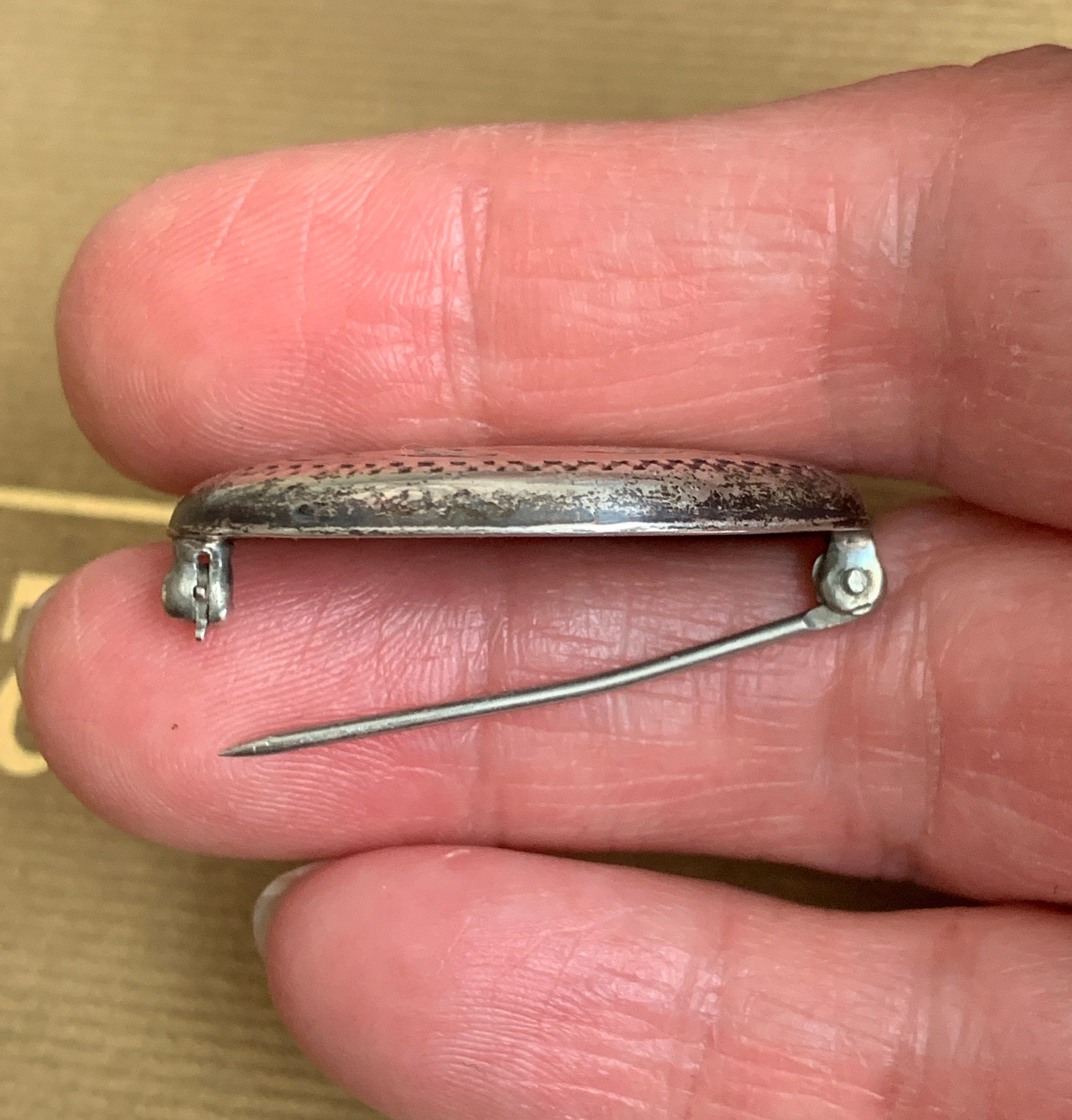 Vintage Birks Canada Sterling Silver Floral Brooch - Etsy