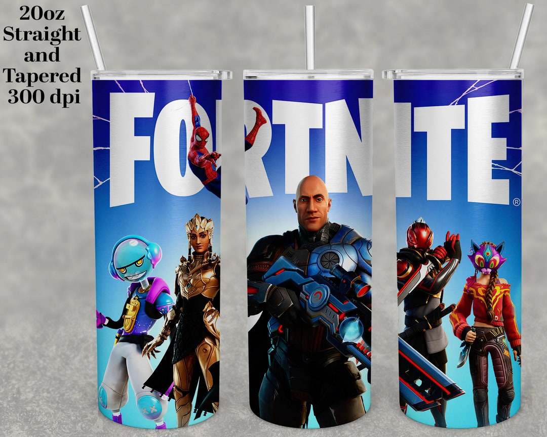 20oz Video Game Battle Royale Sublimation Tumbler Design Digital ...