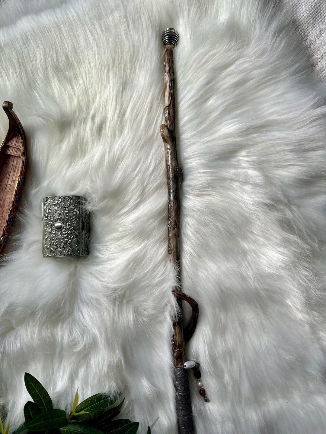 Driftwood Norse Pagan Ritual Wand Rune Wicca Witchcraft Viking ...