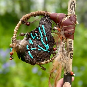 Medicine Stick Driftwood Native American Iriquoise Navajo Spiritual ...