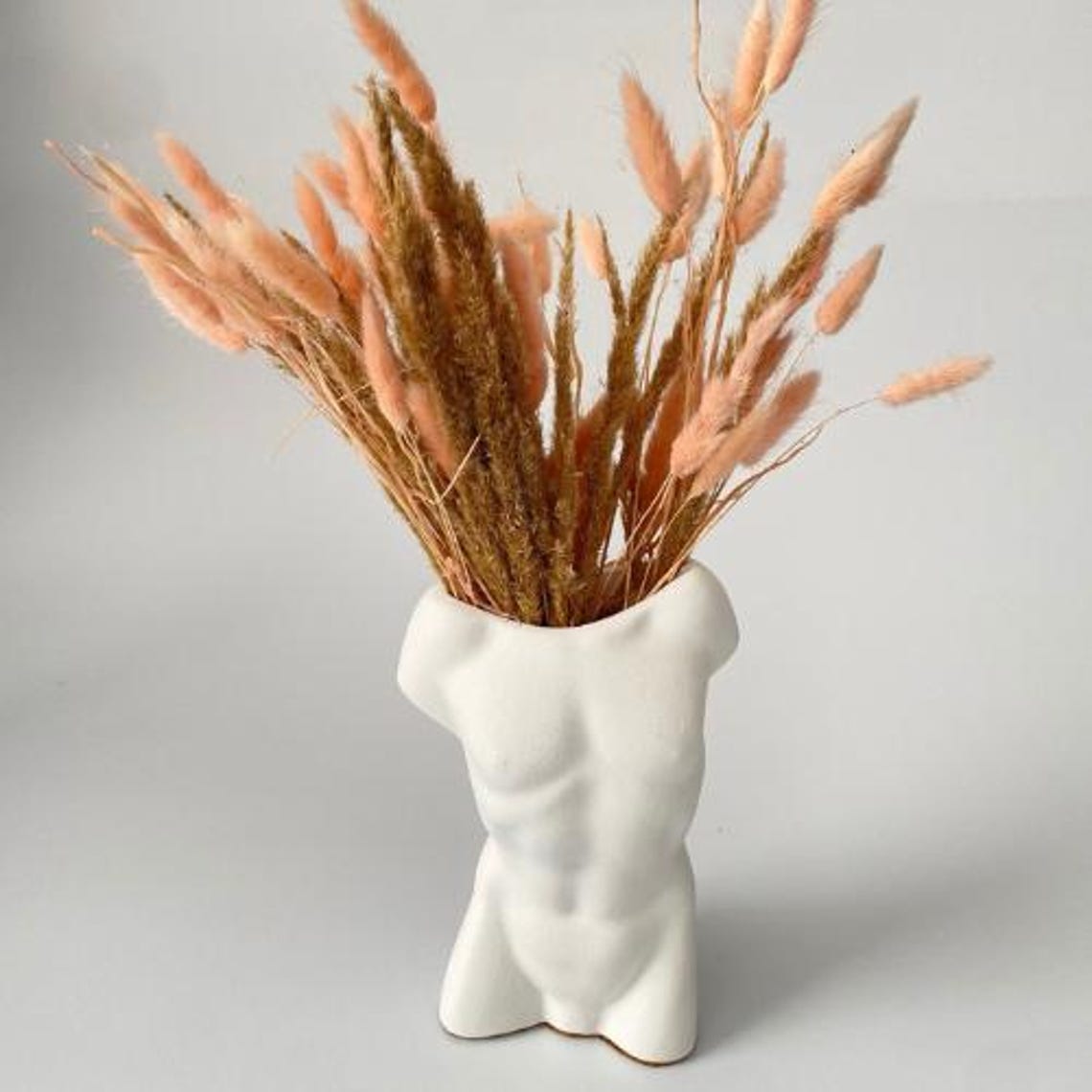 Flower Vase Home Decor Male Body Vase Gift for a Friend - Etsy