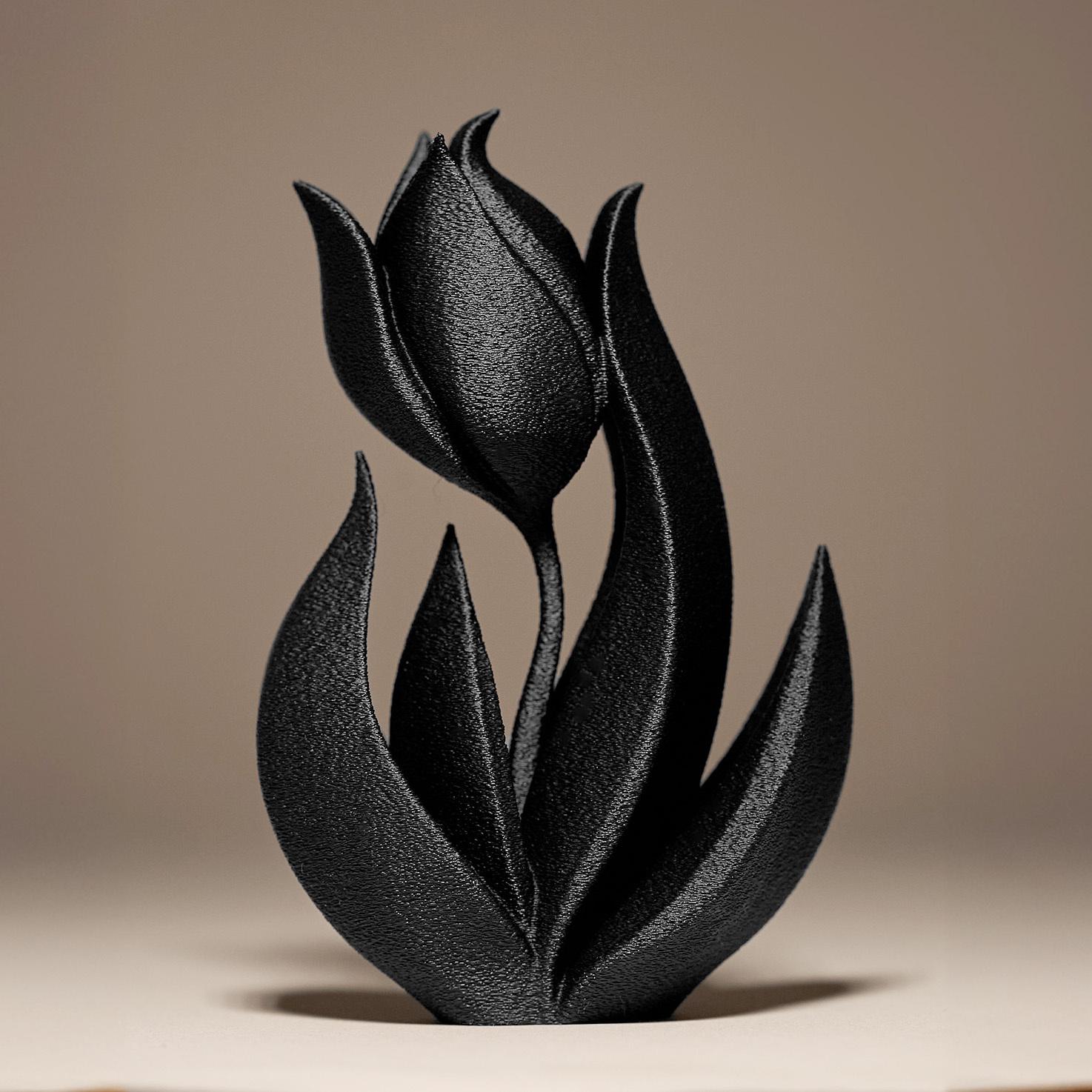 The Timeless Tulip: Elegant Bloom • 3D Printed Plastic Figurine - Etsy