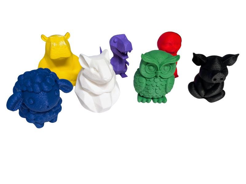 The Harmonious Horse: Sculpted Steed • 3D Printed Plastic Figurine - Etsy