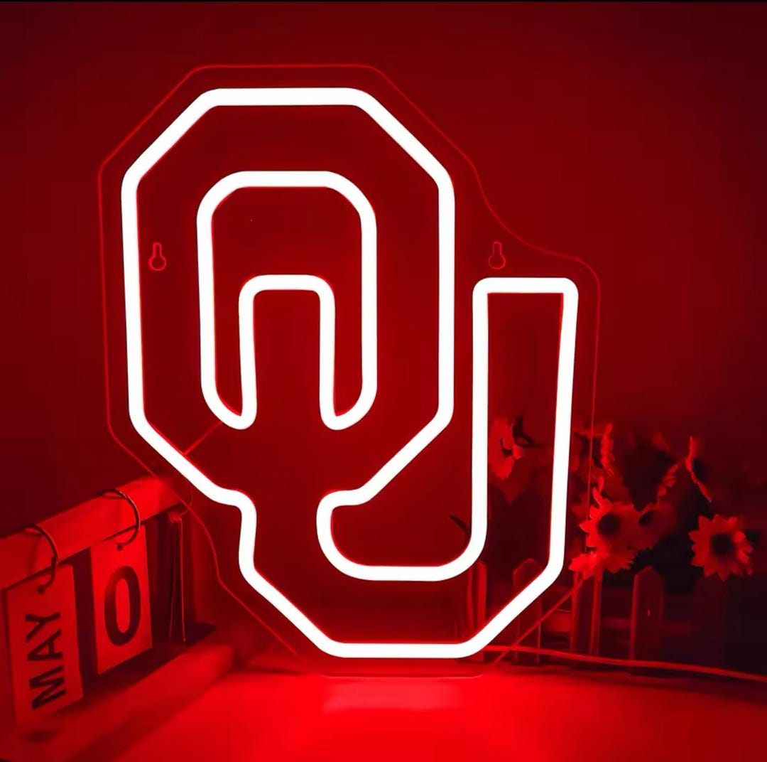 OU Neon Led Sign - Etsy