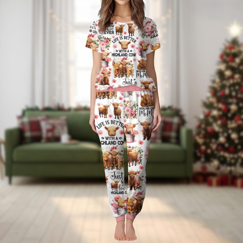 Cotton Cow Pajamas Women - Etsy UK