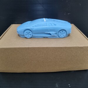 Reventon Lamborghini Candles-sky Blue Color - Etsy