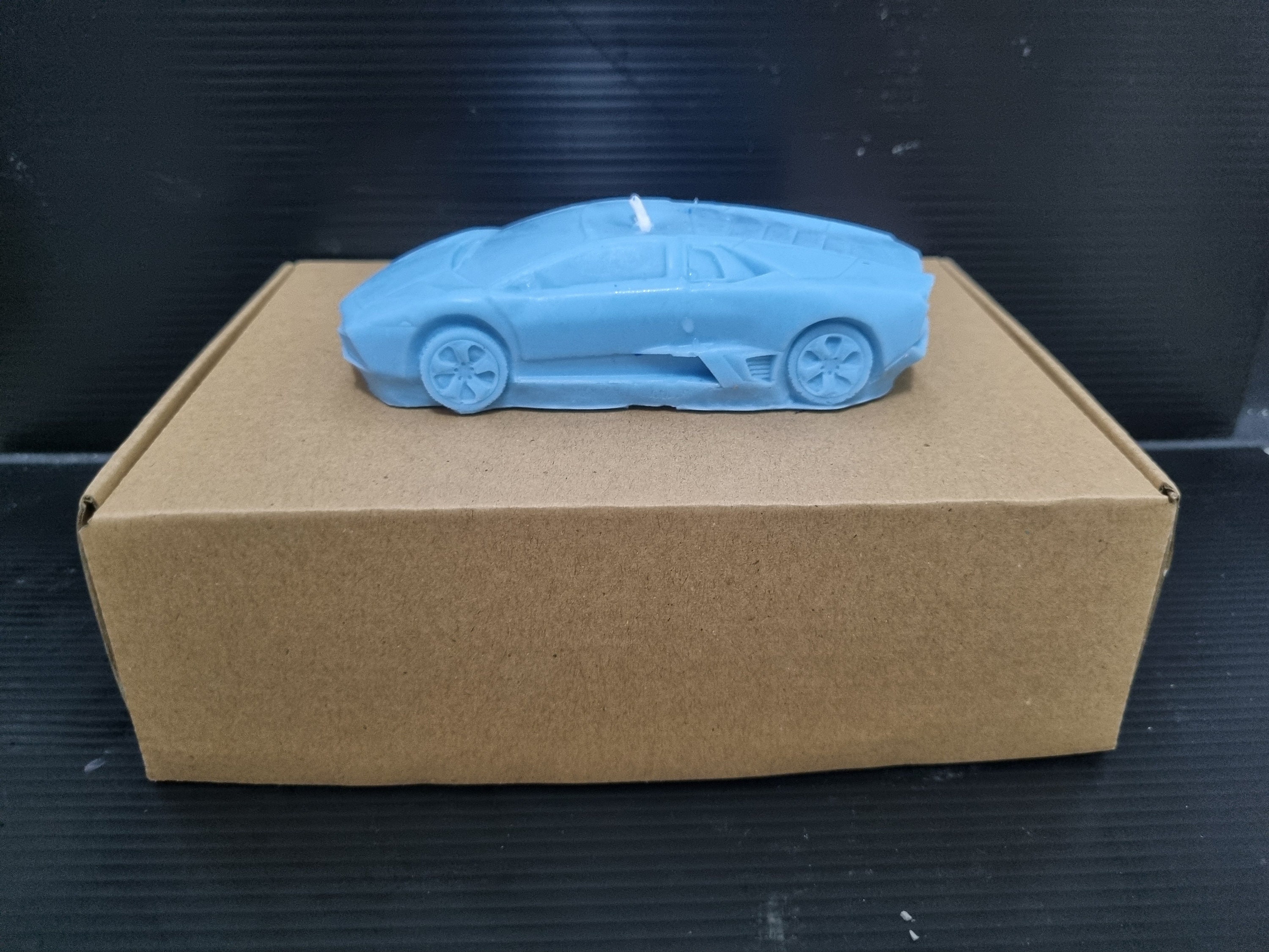 Reventon Lamborghini Candles-sky Blue Color - Etsy
