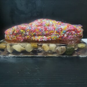 Set of Resin Sculpture There Are LED Lamp and 3 Super Cars - Etsy