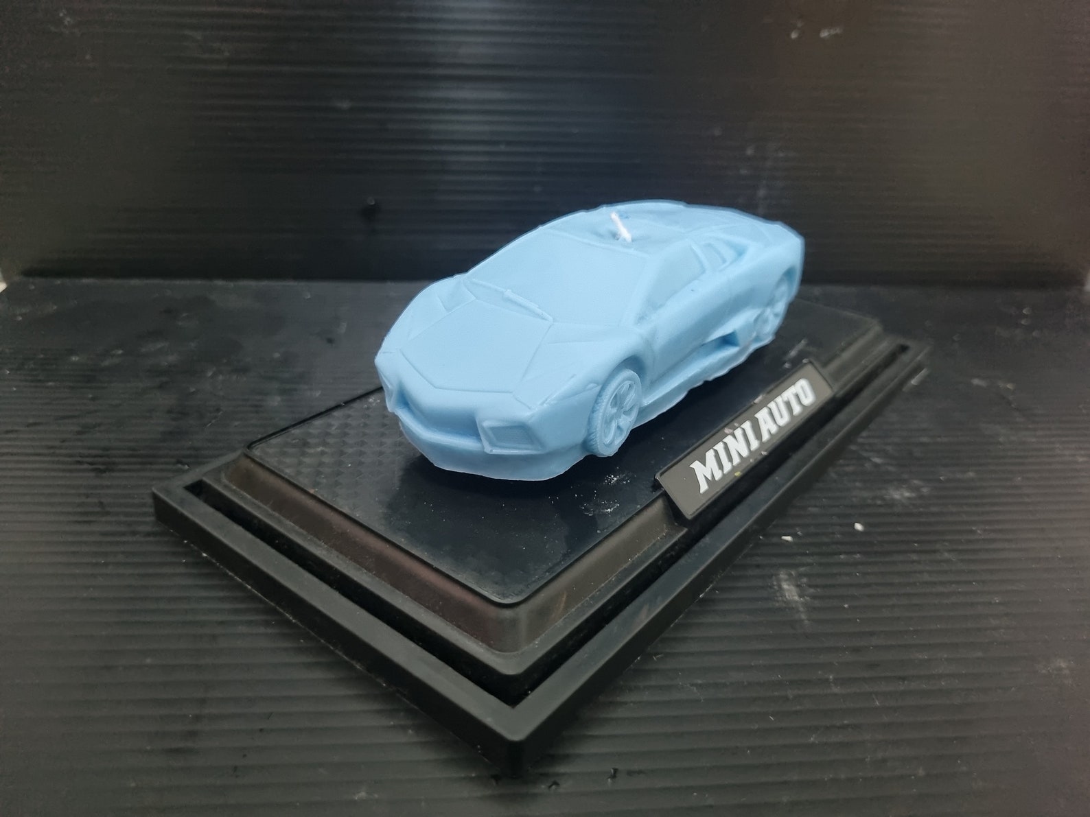 Reventon Lamborghini Candles-sky Blue Color - Etsy