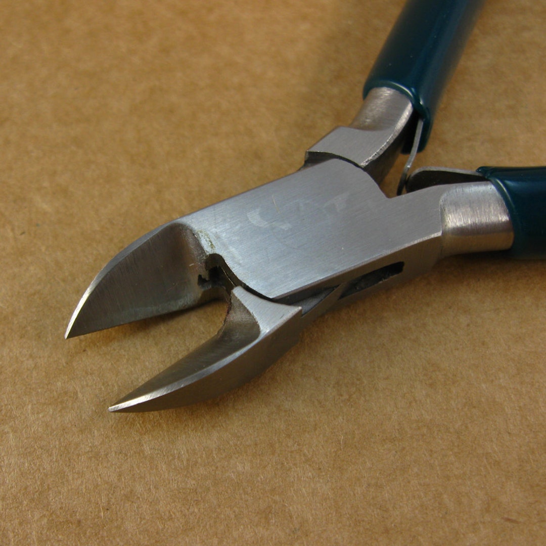 Box-joint Side Cutter Pliers, Semi-flush for Jewelry Making / 4 1/2 ...