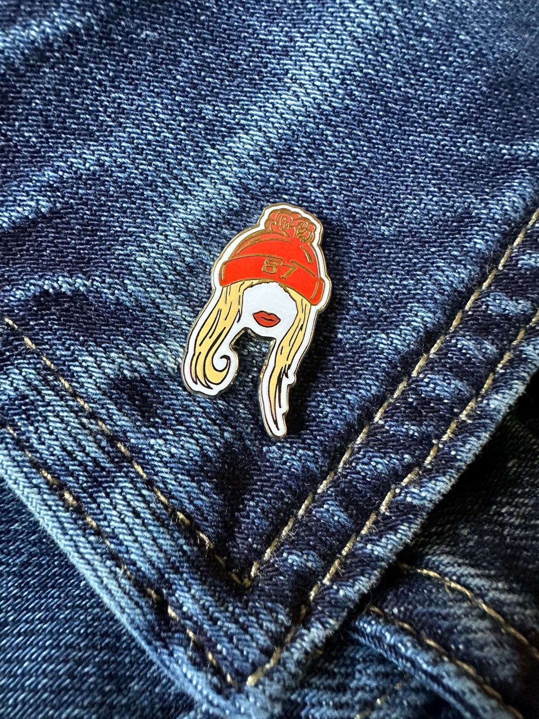Taylor KC 87 Enamel Pin - Etsy