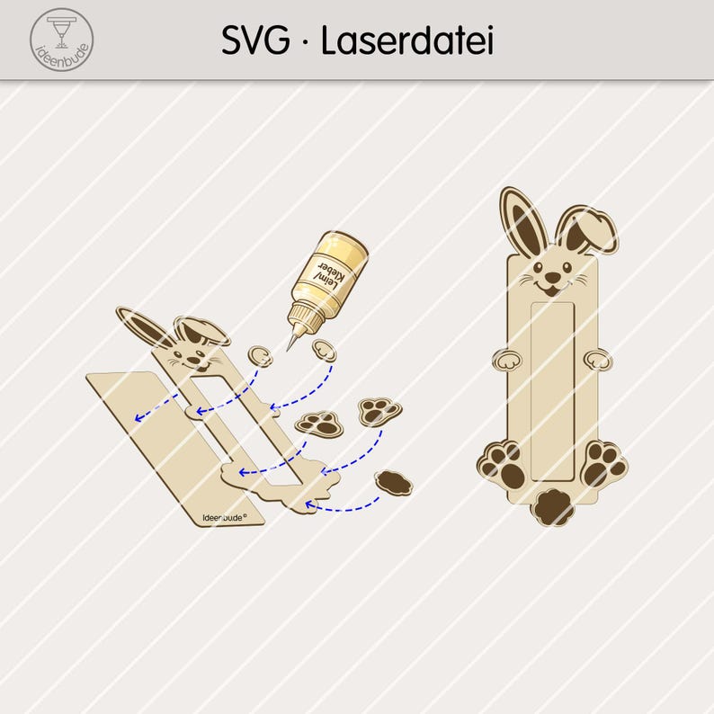 SVG Laser File | 4 Laser Files for Easter, Easter Chocolate Holders ...