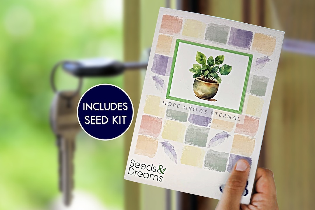 Moving Home Card With Wild Flower Seed Kit to Plant and Grow | the ...