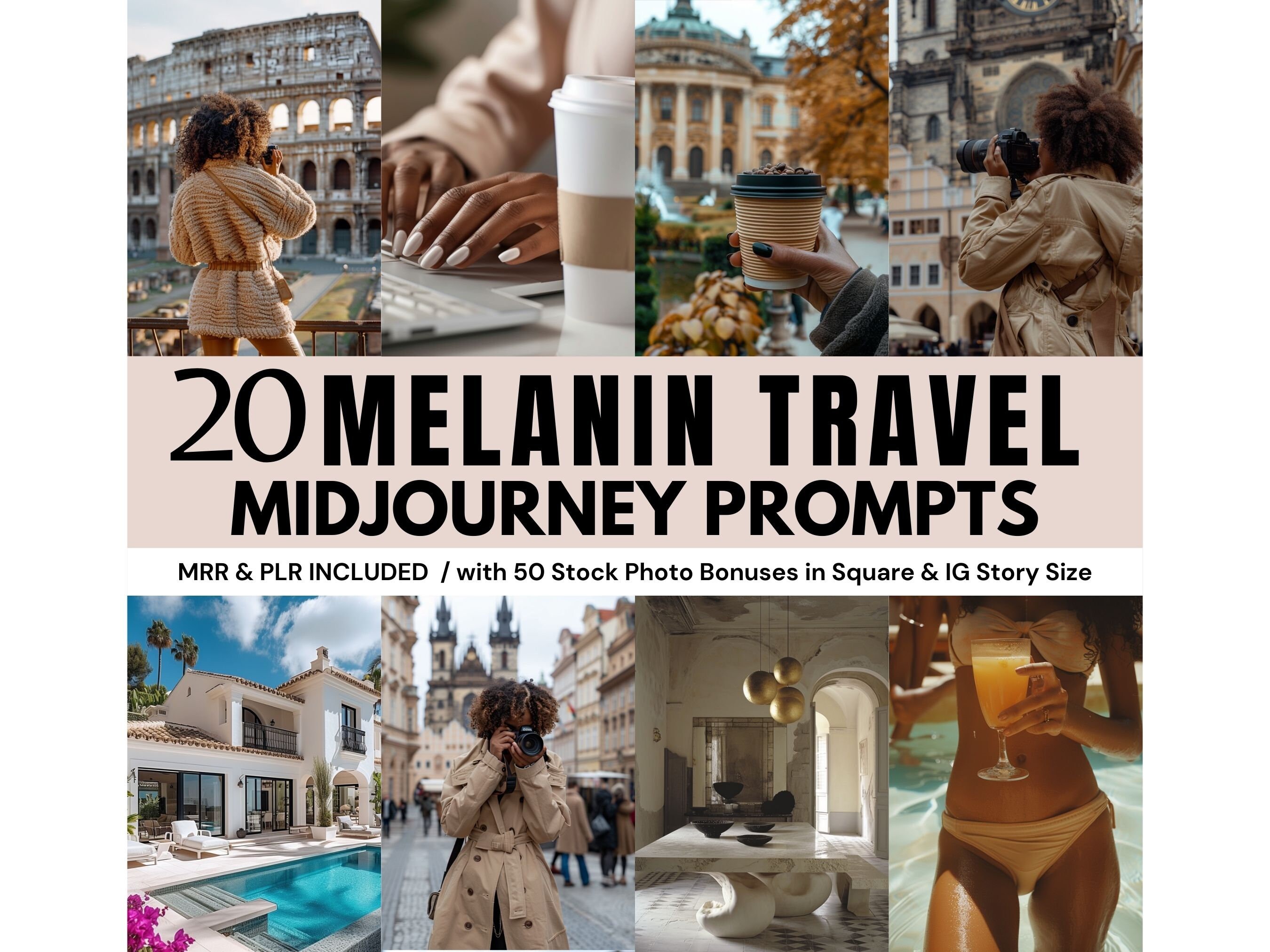 Midjourney Prompts AI Prompts Melanin Skin Travel Influencer Mid ... Midjourney Prompts AI Prompts Melanin Skin Travel Influencer Mid ...