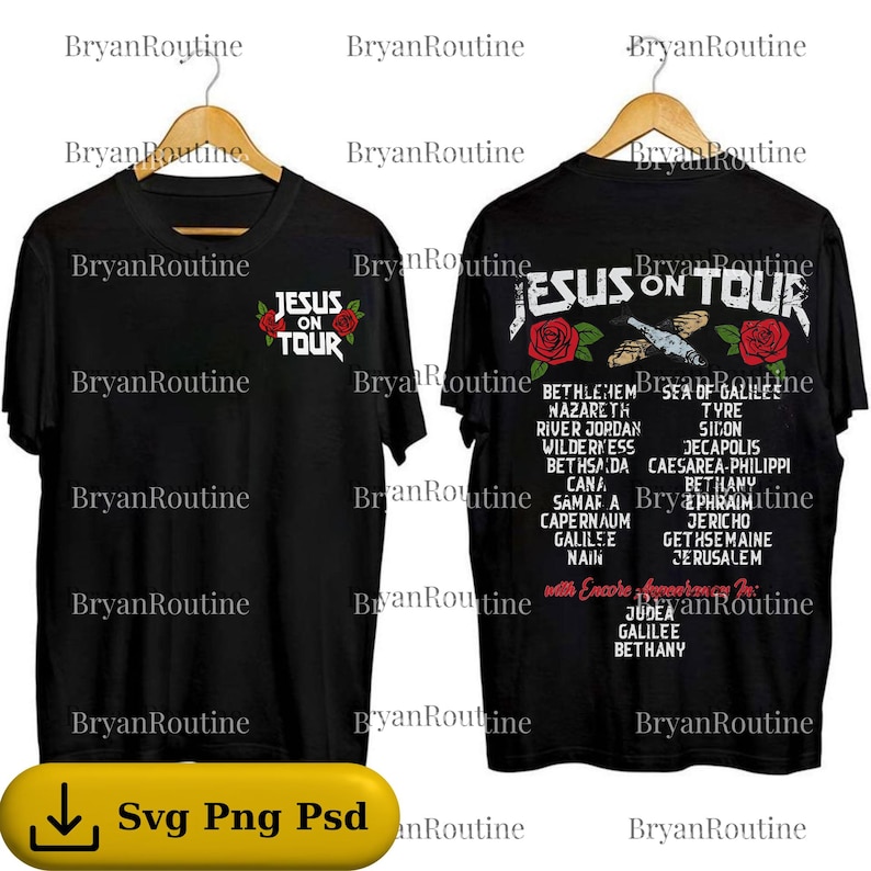 Jesus World Tour PNG, Jesus is King Clipart, Christian Concert Tour ...