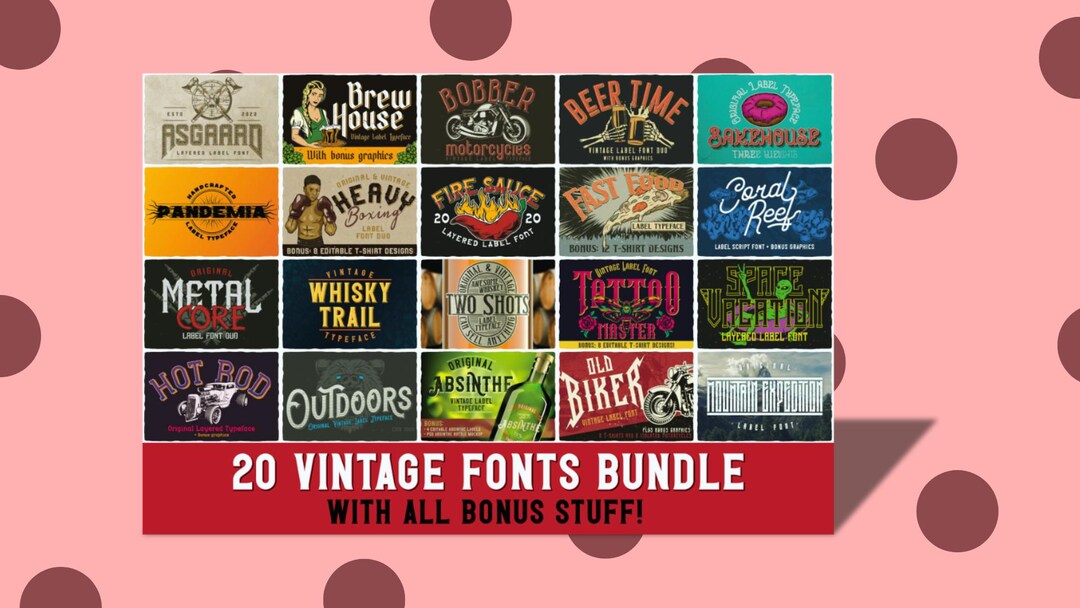 Mix Fonts Bundle, Wedding Font SVG Bundle, Handwritten Fonts - Etsy