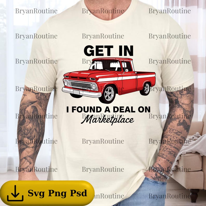 Get in I Found A Deal on Marketplace PNG Svg for Circut, Funny Meme ...