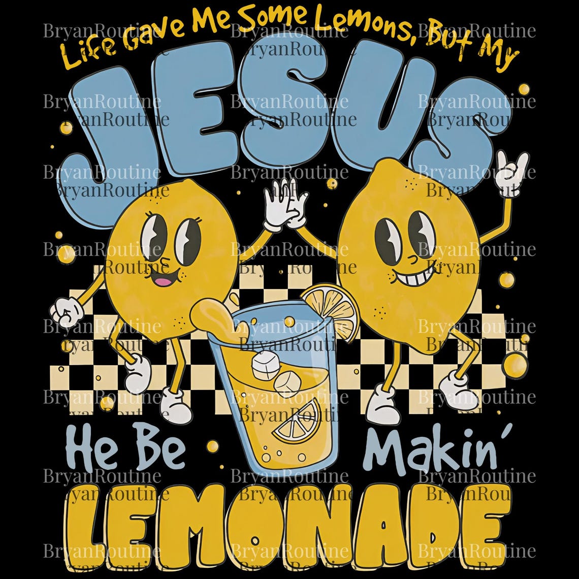 Jesus Lemonade PNG, Life Gave Me Lemons Sublimation Design, Child of ...