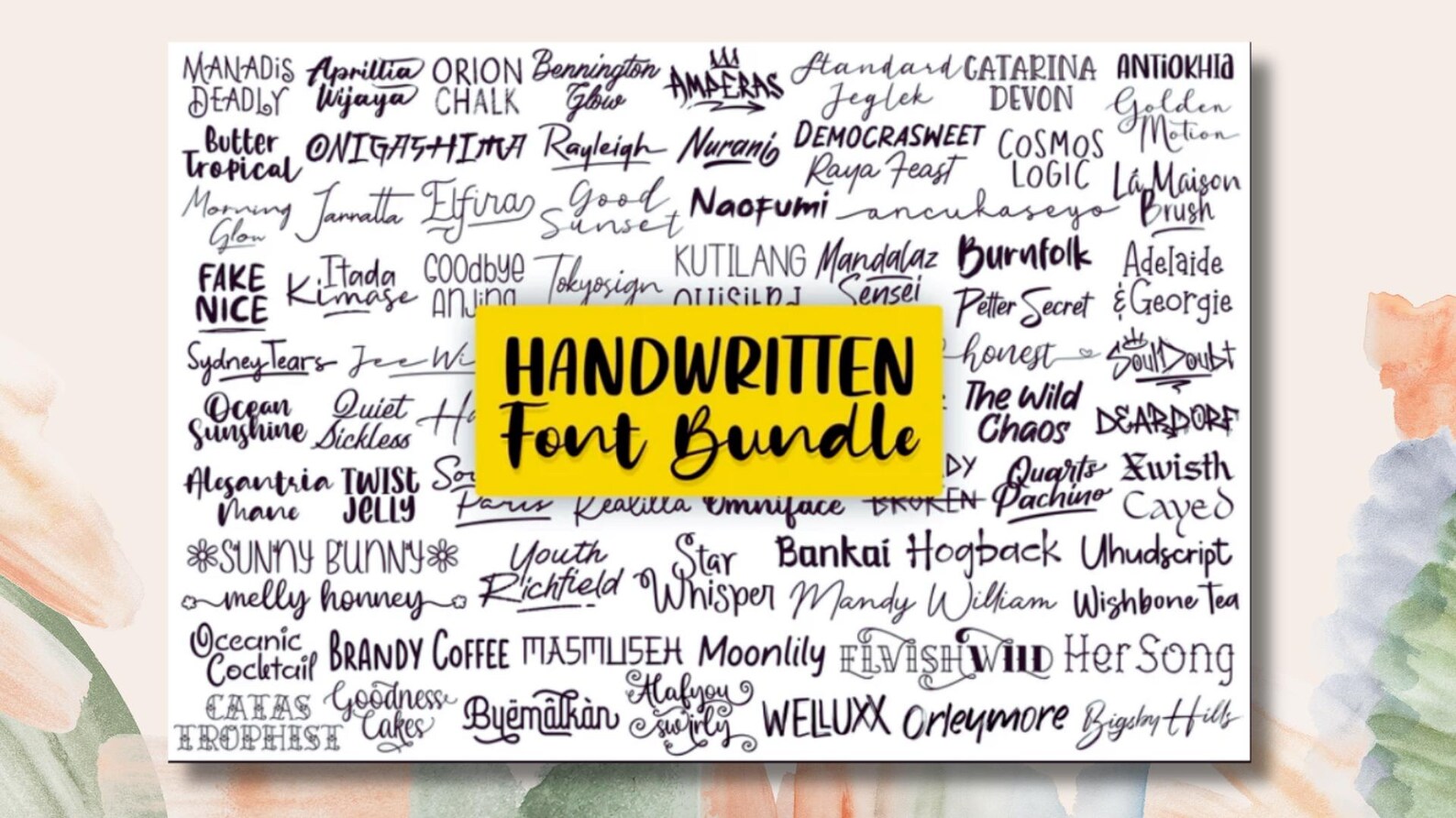 Cursive Font Svg, Font Svg, Digital Font Svg, Font Bundle for Logo ...