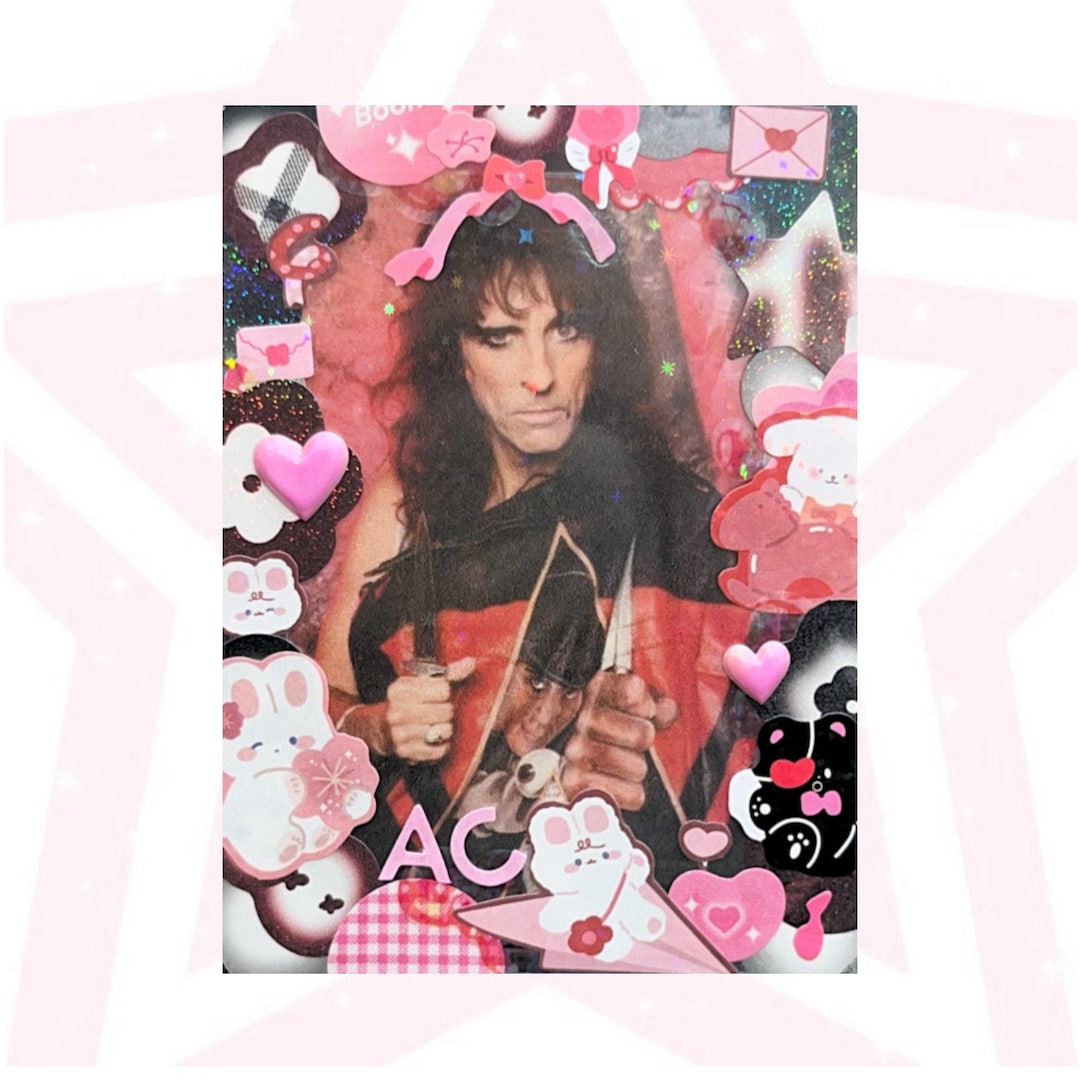 Alice Cooper Photocard - Etsy