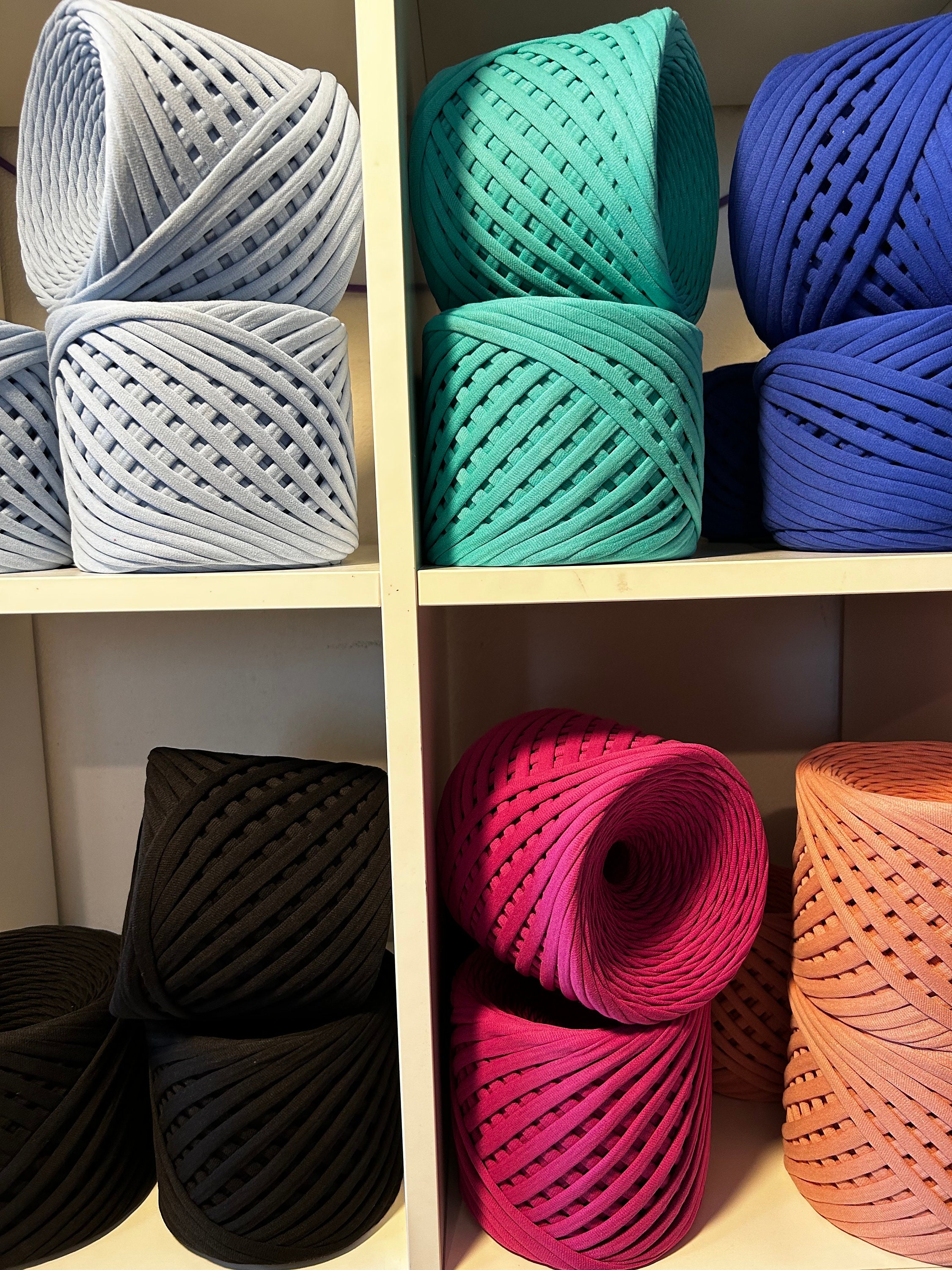 Ribbon Yarn for Bags 7 -9 Mm, Primary Fiber 100% Cotton, Working With ...