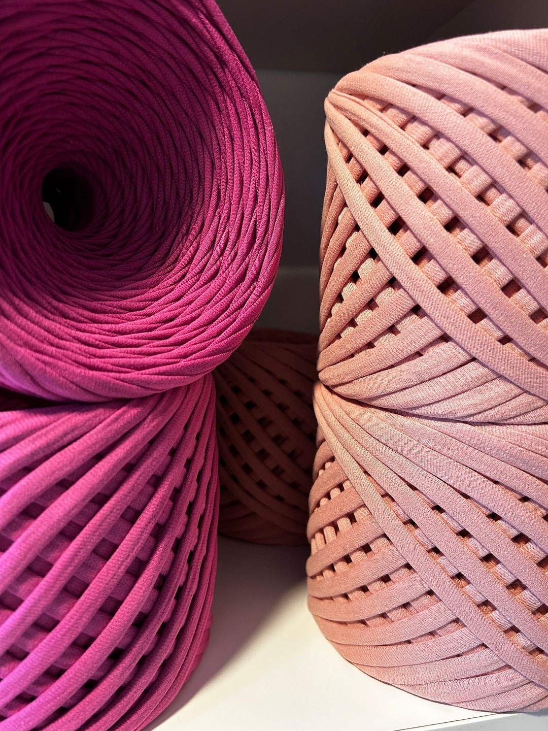 Ribbon Yarn for Bags 7 -9 Mm, Primary Fiber 100% Cotton, Working With ...