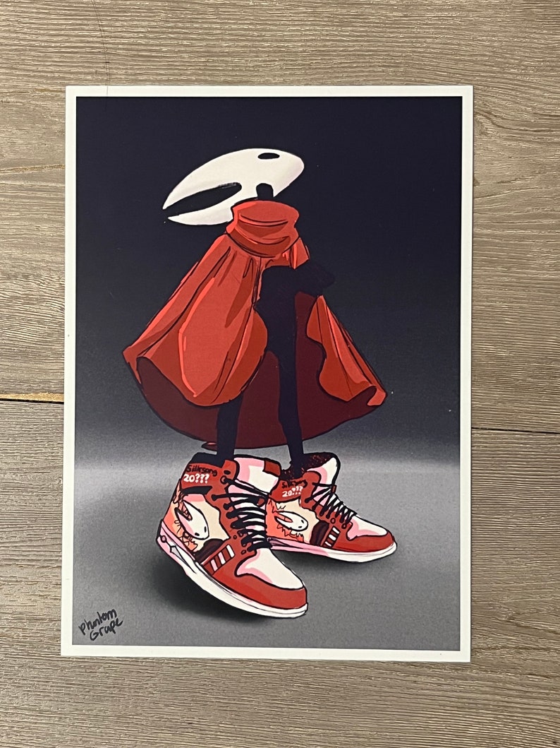 Hollow Knight Hornet Drip Print 5x7 - Etsy