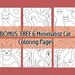 Minimalist Art Coloring Pages 3 - Etsy