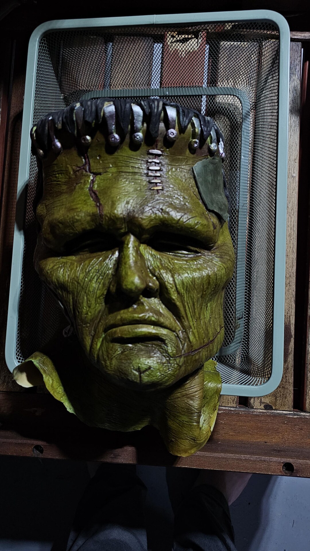 The FUNHOUSE Frankenstein Mask - Etsy