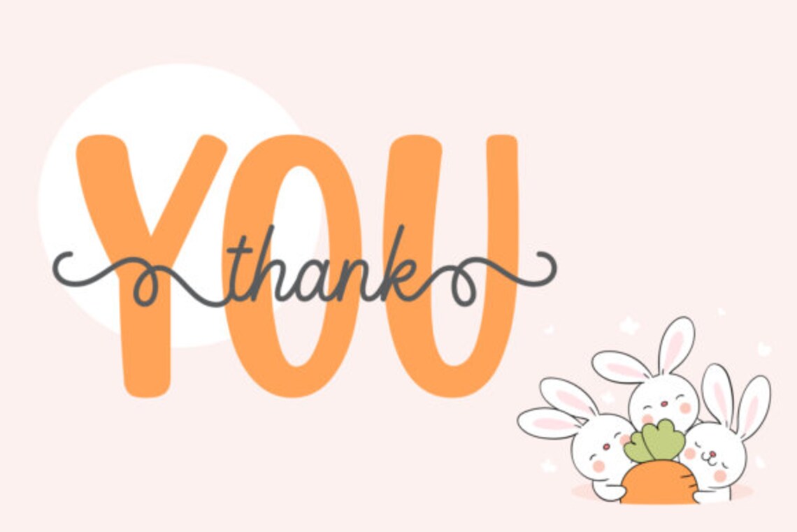 Cute Easter Bunny Font, Handwriting Font, Font, Vintage Fonts, Display ...