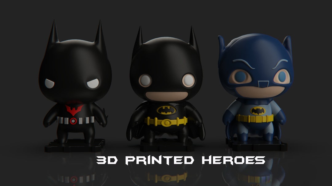 The Batmen Collection, 3 Versions of the Worlds Most Famous Bat. - Etsy
