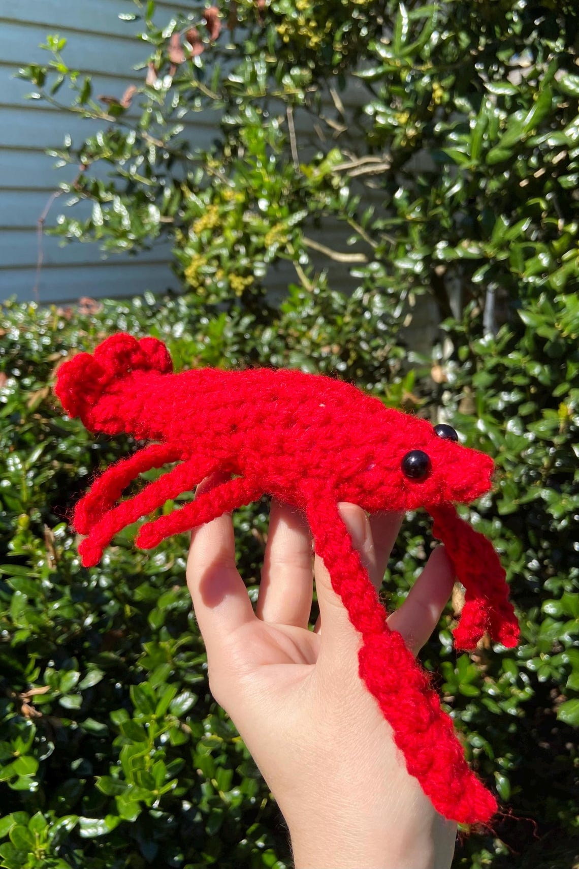 Crochet Crawfish Plush - Etsy